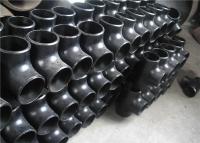 China A234 Wpb Buttweld Pure Seamless Pipe Fittings Hydraulic Elbow Carbon Steel Tee  for gas and pipeline for sale