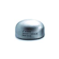 China 316L DIN SCH10 Stainless Steel Buttweld Caps for sale