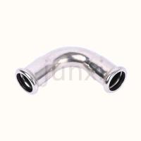 China Compression fitting Stainless steel elbow 304 316 Seamless Pipe Fittings for sale