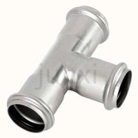 China High quality Compression fitting Stainless steel TEE pipe fittings ss316 for sale