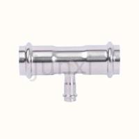 China Asme sch10 equal tee Compression fitting Stainless steel TEE ss304 ss316 for sale
