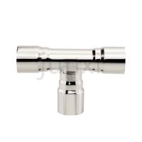 China Compression Fitting Stainless Steel TEE Seamless Pipe Fittings Ss304 for sale