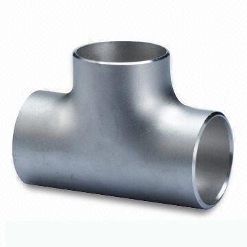 China Hot Forming S32304 Sch 5S Stainless Steel Tee Fittings for sale