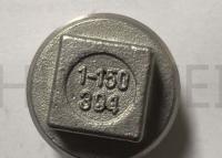 China BSPP L Casting Polished ASTM A197 Stainless Steel Reducer for sale