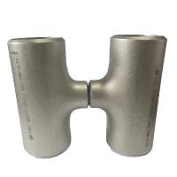 China Sch 5S Alloy Welded 48 Inch S32205 Steel Pipe Tee for sale
