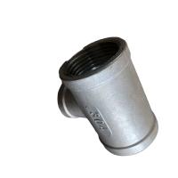 China Malleable Iron Seamless Pipe Fittings Galvanized Pipe Thread Tee for sale