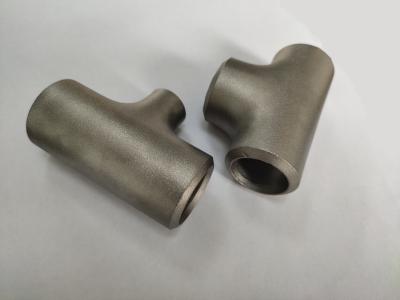 China Stainless Steel Reducing Equal Tee 45D Seamless Pipe Fittings for sale
