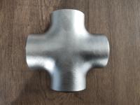 China Stainless Steel 90 Degree ODM Straight Cross Seamless Pipe Fittings for sale