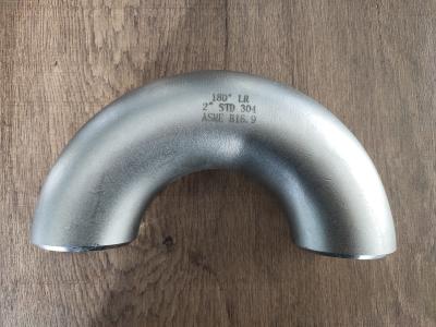 China 1D ASME Stainless Steel 180 Degree Elbows Seamless Pipe Fittings for sale