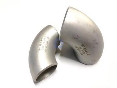 China 2500LBS 304L Stainless Steel 90 Degree Elbow Seamless Pipe Fittings for sale