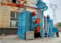 China 7.5kw Hook Type Burnishing Shot Blasting Machine for sale
