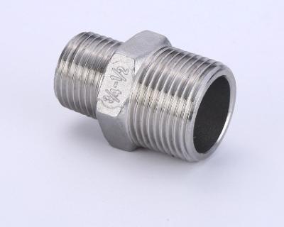 China Stainless Steel Casting Threaded Reducer Hexagonal Nipples 150lb for sale