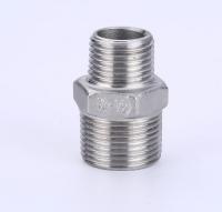 China Stainless Steel Casting Threaded Reducer Hexagonal Nipples 150lb for sale