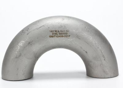 China 316l Stainless Steel 4 Inch Erw 180 Degree Pipe Elbow for sale