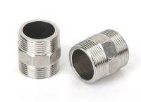 China Sus Male Threads Joint Water Plumbing Ss 304 Hex Nipple for sale