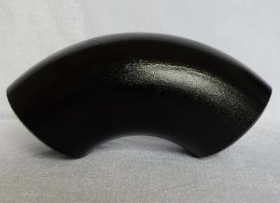 China Black Sch80 6 In Hose Stainless 90 Degree Elbow Seamless Pipe Fittings for sale