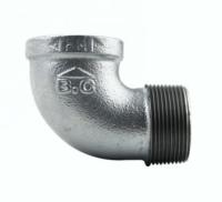 China 1/2 Fm Hot Dipped Electro Galvanised Malleable Iron Pipe Fitting for sale