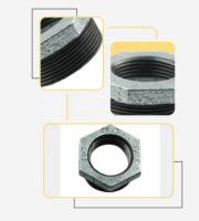 China FM Casing Malleable Cast Iron Oil Gas Galvanized Seamless Pipe Fittings for sale