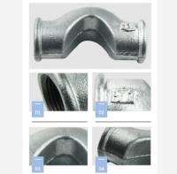 China FM Casing Malleable Cast Iron Oil Gas Galvanized Seamless Pipe Fittings for sale