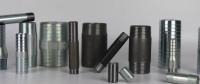 China Seamless Steel Hot Dip Galvanized Black Toe Pipe Nipple Fittings for sale