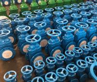 China GGG50 DIN 3352 F4 Cast Iron Sluice Gate Valve , Industrial Control Valves for sale