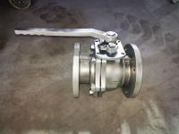 China 316l Stainless Steel Ppl Seat Lining Flange Ball Valve , Industrial Control Valves for sale