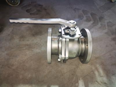 China 316l Stainless Steel Ppl Seat Lining Flange Ball Valve , Industrial Control Valves for sale