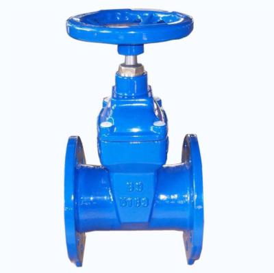 China 4 Inch Resilient Seal Pn16 Hand Wheel Gate Valve Industrial Control Valves for sale