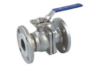 China 1 Inch Class 150 2pc Ball Valve SS304 SS316 SS316L CF8 WCB Flange End for sale