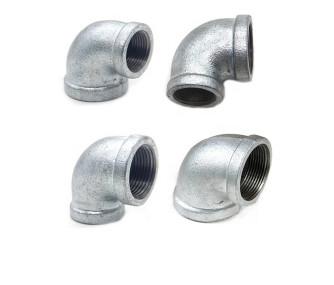 China American Standard Iso 49 Malleable Iron Pipe Fitting Reducing Elbow Hot Dipped Galvanized for sale