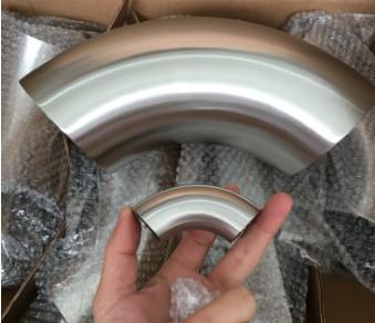China 3 Inch Stainless Steel ASME 90 Degree Welded Elbow for sale