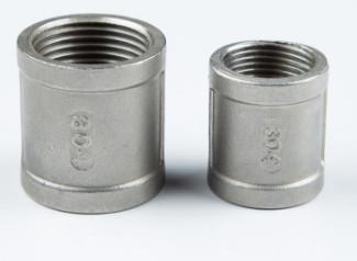 China Ss 304/316 Female Screw Socket 150psi Seamless Pipe Fittings 1/4