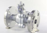China Oil And Gas 1/2 2 PC Ss 316 Ball Valve Flange / Threaded Industrial Control Valves for sale