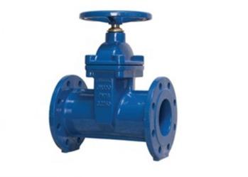 China Cast Iron Manual DN20 Stainless Steel Knife Gate Valve Flange Connection GB for sale