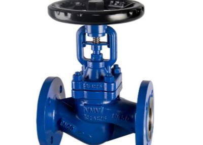 China Flanged Bellows RF DN15 Stainless Steel Globe Valve Industrial Control Valves for sale