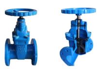 China Flanged Cast Iron DN25 Resilient Seated Gate Valves Industrial Control Valves for sale
