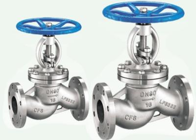 China Wcb Bevel Gear Steam Ss304 Flanged Globe Valve Bellows Seal for sale