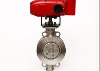 China Motor Automatic Control Electric 4 Inch Motorized Butterfly Valve With Electric Actuator for sale