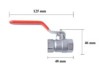 China 2pc 1000wog 316 Stainless Ball Valve Industrial Control for sale