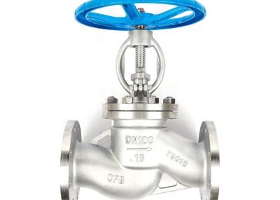 China Pn25 Industrial Control Valves Carbon Steel Bellow Seal Globe Valve for sale