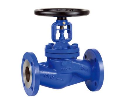China Standard Rising Stem Pn16 Dn250 Cast Steel Globe Valve For Oil Gas for sale