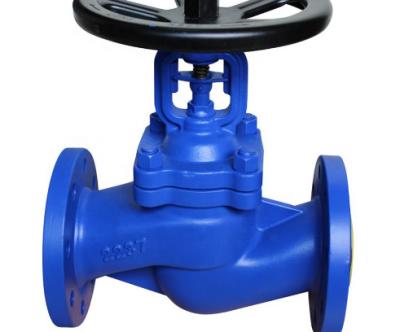 China Pn25 Dn125 Carbon Steel Wcb Flanged Globe Valve for sale