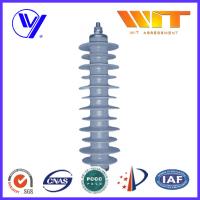 China 33KV Gray Polymer Antenna Lightning Surge Arrester Electrical Equipment Protection for sale
