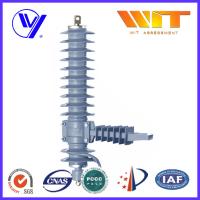 China 39KV - 51KV Ploymer Housed MOA Type Surge Arrester With Anchor Ear for sale