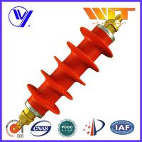 China Professional Switching Red Polymer Surge Arrester 54KV in Substation for sale