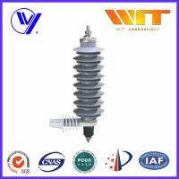 China Power Station Zinc Oxide Surge Arrester Lightning Rated Voltage 24KV for sale