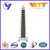 China Electrical Silicone / Rubber Composite Zinc Oxide Lightning Arrestors for High Voltage Circuit for sale