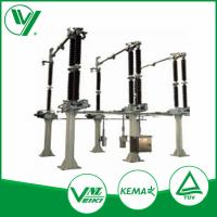 China Vertical - Break High Voltage Isolator Switch Equipped With Insulators for sale