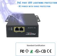 China Pt-Pse107ghro-A 802.3bt Poe Injector 75w Industrial 55vdc for sale