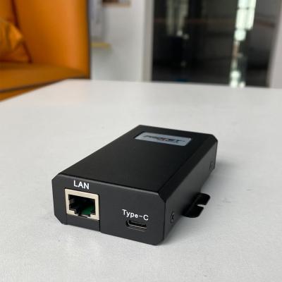 China Gigabit 60w Ieee802.3bt Usb C Poe Splitter Metal Case for sale